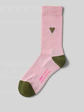 Unio Hamburg Socken mit Label-Print