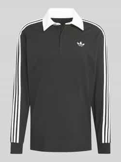 adidas Originals Regular Fit Rugbyshirt aus reiner Baumwolle