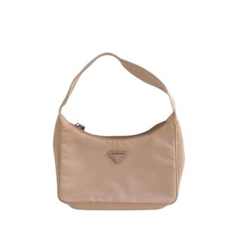 Prada Pre-owned Re-Edition 2005 Mini Bag - Femme - Pre-owned - Beige - Taille: ONE Size