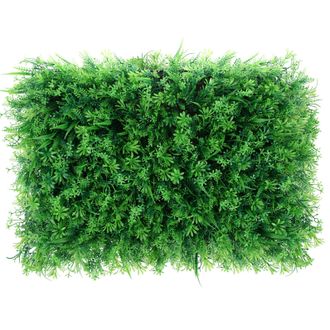 Angoily K&uuml;nstliche Pflanzenwand Dekoration Simulierte Pflanzenwand aus Langlebigem Material Pflegeleichte Wandpaneele f&uuml;r Wohnzimmer Aquarium und Garten Reali