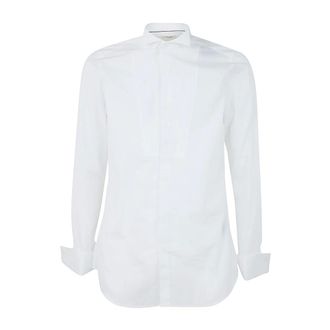 Tintoria Mattei Homme, Chemises, Blanc, Taille: XL Ceremony Shirt