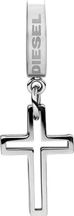 Diesel Homme, Acier inoxydable avec anneaux Boucles doreilles pendantes