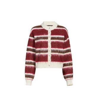 Topshop Cardigan &agrave; rayures