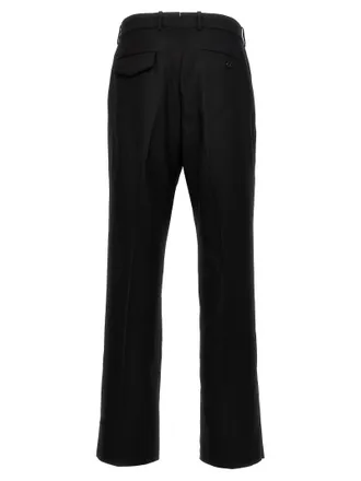 Alexander McQueen Mens Black Wool Dress Pants