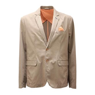 Gaud&igrave; Baumwolljacke 811Bu35024 Modell - - Jackets - Herren - Beige - XS