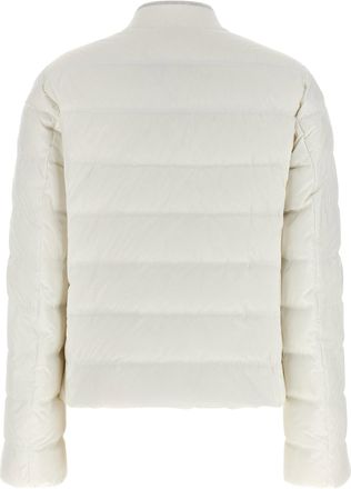 Brunello Cucinelli Quilted Goose Down Down Jacket - Cream