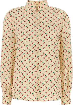 Valentino Garavani Femme, Blouses et Chemises, Multicolore, Taille: 38 FR Cherryfic Shirt