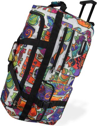 Normani Stabile Reisetasche Trolley Big Size XL 80-150 Liter mit 2 Rollen -Robust und wasserabweisend - Leichter Reisetrolley XL Tasche NEU Verschiedene Größe