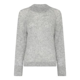 Bruuns Bazaar FluffyBBAma Strick - - Knitwear - Damen - Grau - L