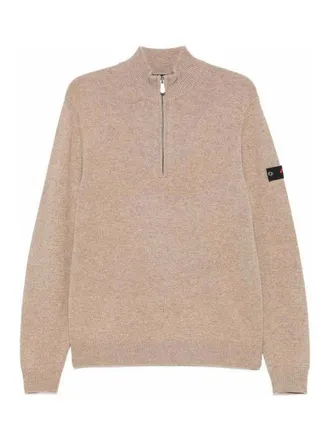 Peuterey Pull Col Rond - Beige