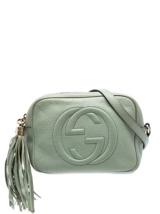 Gucci sac &agrave; bandouli&egrave;re Soho Disco en cuir (2016-2025) - Vert