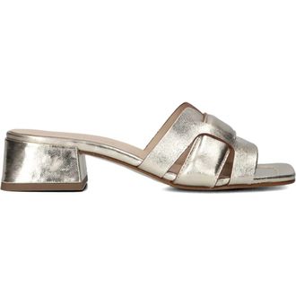 Stefano Lauran Elegante Sandalen mit Blockabsatz - - Shoes - Damen - Gelb - 40 EU