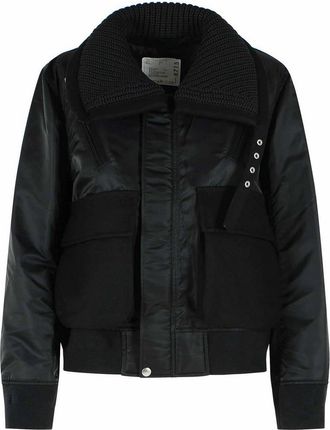 sacai Casualjacke - Schwarz