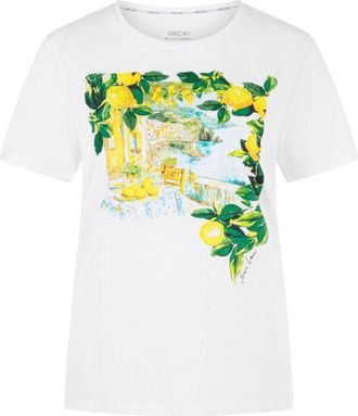 Marc Cain Damen T-Shirt aus Baumwolle
