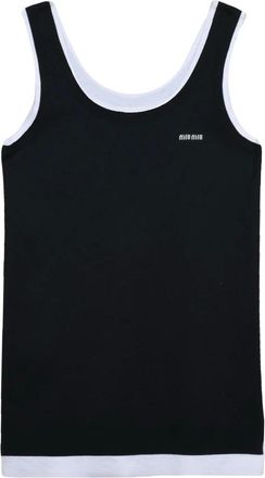 Miu Miu Damen, Oberteile, Blau, XSGr&ouml;&szlig;e
