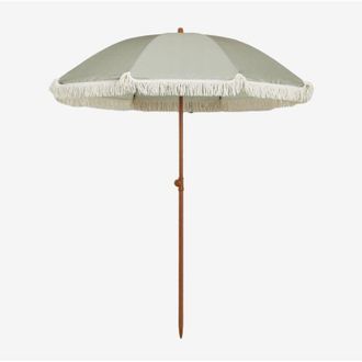 Sklum Sklum - Parasol Miska Ø175 cm en tissu et acier Vert Kaki