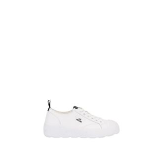 Love Moschino Femme, Chaussures, Blanc, Taille: 36 EU Calf Baskets