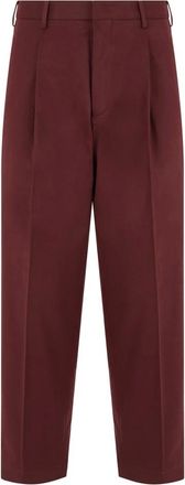 Slowear Slowear - Pantalon ample - Homme - Pantalons - Rouge - Taille: XL