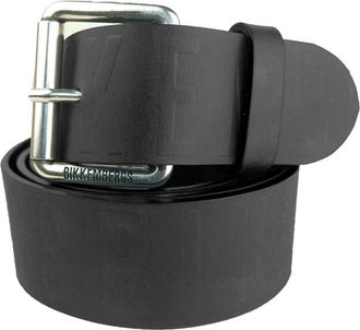 Dirk Bikkembergs Logo Leder G&uuml;rtel mit Branding - - Accessories - Herren - Schwarzk - ONE SIZE