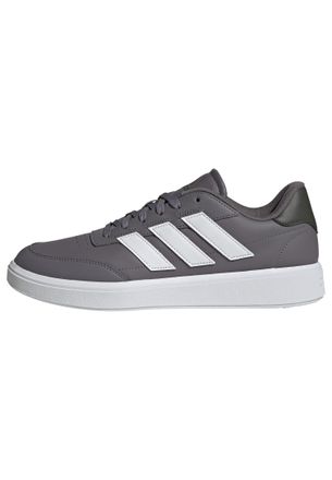 adidas Herren Courtblock Shoes Schuhe, Trace Grey/FTWR White/Shadow Olive, 41 1/3 EU