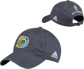 adidas Golden State Warriors 2017 NBA Champions Adidas Locker Room Adjustable Hat Hut