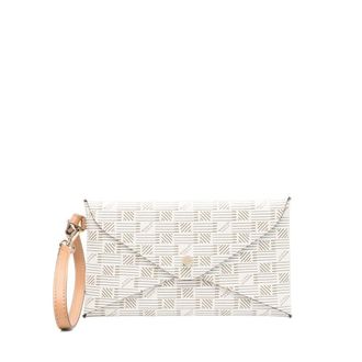 Moreau Beige Canvas Foldover Tasche mit Goldfarbener Hardware - - Bags - Damen - Beige - ONE SIZE