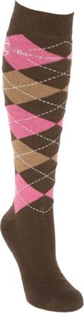 Covalliero Damen Brescia Reitstr&uuml;mpfe, Gr.37-39 Wood/Dark-Rose