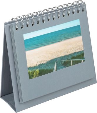 Walther Design Spiral-Bilderrahmen grau f&uuml;r 12 Fotos 10x15 cm, SF440D