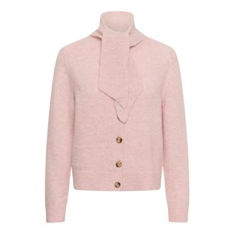 Part Two Chanie Cardigan - - Knitwear - Damen - Rosa - L