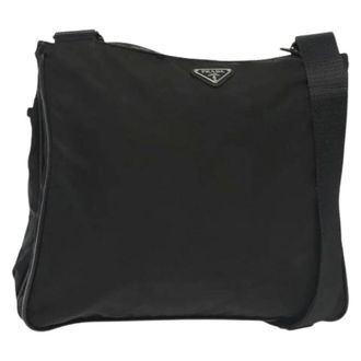Prada Pre-owned Nylon sacs-prada - Femme - Pre-owned - Noir - Taille: ONE Size