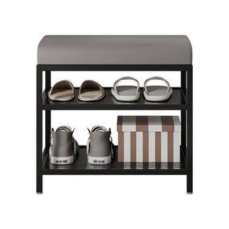 Generic Minimalistische Schuhbank for Den Eingangsbereich Mit Gepolsterter Sitzfläche for Das Ankleidezimmer Im Foyer, Schlafzimmer, Gepolsterter Organizer Mi