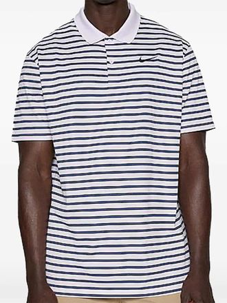 Nike Victory Stripe Sport-Poloshirt - Wei&szlig;