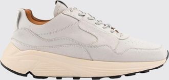 Buttero Baskets basses en cuir su&eacute;d&eacute; avec semelle Vibram blanche
