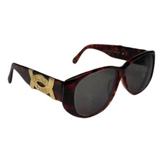 Celine Lunettes de soleil vintage Pre-owned - Femme - Pre-owned - Brun - Taille: ONE Size