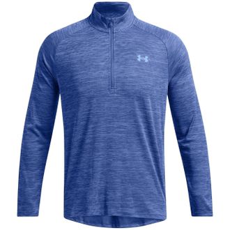 Under Armour Herren Trainingsshirt UA TECH Textured 1/2 Zip blau (296), M