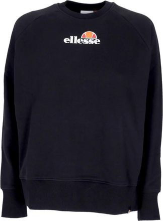 Ellesse Schwarzer Leichter Crewneck Sweatshirt - - Sweatshirts & Hoodies - Damen - Schwarzk - XS