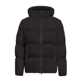 MC2 Saint Barth Veste matelass&eacute;e en velours c&ocirc;tel&eacute; Maier - Homme - Vestes - Noir - Taille: XL