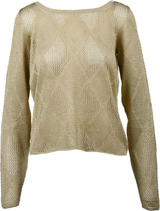 Ballantyne Femme, Pulls, Beige, Taille: 40 FR Maglioncino in lam&egrave;
