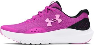 Under Armour Fille UA GGS Surge 4, Vivid Magenta Black Stellar Pink, 35.5 EU