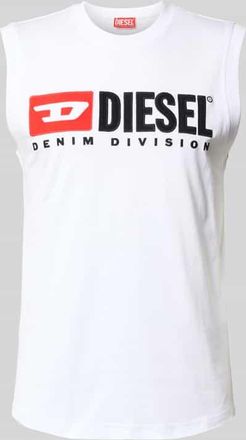 Diesel Tanktop mit Label-Print