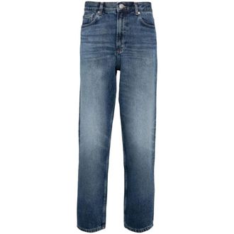 A.P.C. High Rise Straight Leg Gewaschene Jeans - - Jeans - Herren - Blau - W33