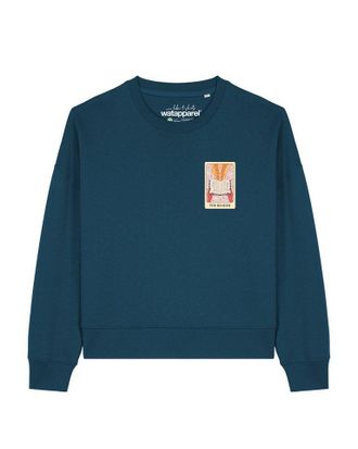 wat? Apparel Sweatshirt Tarot The Reader