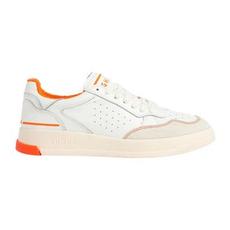 Ghoud Zeitgem&auml;&szlig;e wei&szlig;e/orangefarbene Laufschuhe - - Shoes - Damen - Mehrfarbig - 45 EU
