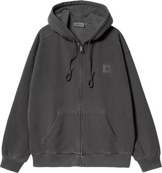 Carhartt Work in Progress Homme, Sweatshirts et sweats &agrave; capuche, Noir, Taille: L Hooded Nelson Jacket