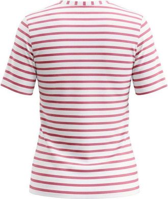 bianca Kurzarmshirt LOTTI in klassischem Ringeldessin in Trendfarbe