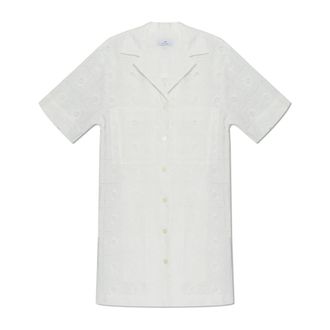 Paul Smith Femme, Robes, Blanc, Taille: 38 FR Robe en dentelle