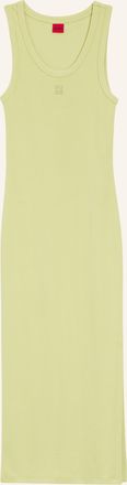 HUGO BOSS Hugo Jersey-Kleid Nalimera Slim Fit beige
