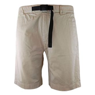 Woolrich Klassische Easy Shorts Dove-S - - Shorts - Herren - Beige - S