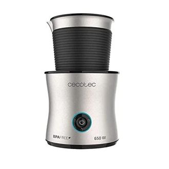 Cecotec Milchaufsch&auml;umer Power Moca Spume. Fassungsverm&ouml;gen: 400 ml, sp&uuml;lmaschinengeeignet, geeignet f&uuml;r alle Arten von Milch, Kaltaufsch&auml;umung, Basis 360&ordm;C, 