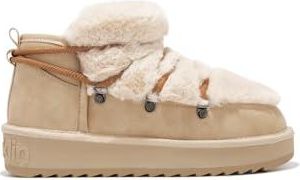 D.Franklin Bottes Australiennes dHiver pour Femme avec Intérieur en Fourrure - Nordic Trk Fur Low